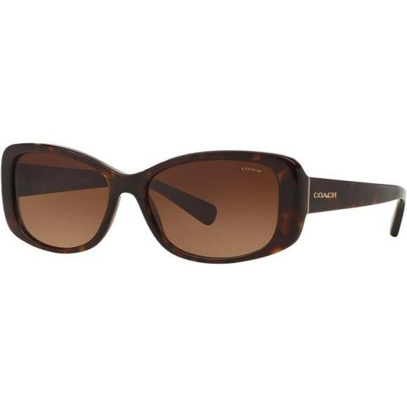 Accessories | Coach Womens Hc 8168 Rectangular Sunglasses | Poshmark